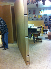 portable wall construction | Museum walls, Partitions, Rolling Exhibit ...